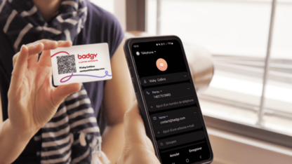 Employee ID badges and access cards—Badgy